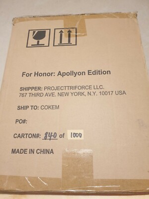 FOR HONOR: Apollyon edition figurine Statue #840/1000 NEUF (pas de jeu ...