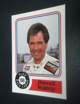 Darrell Waltrip 1988 MAXX RACING Card #10 | eBay