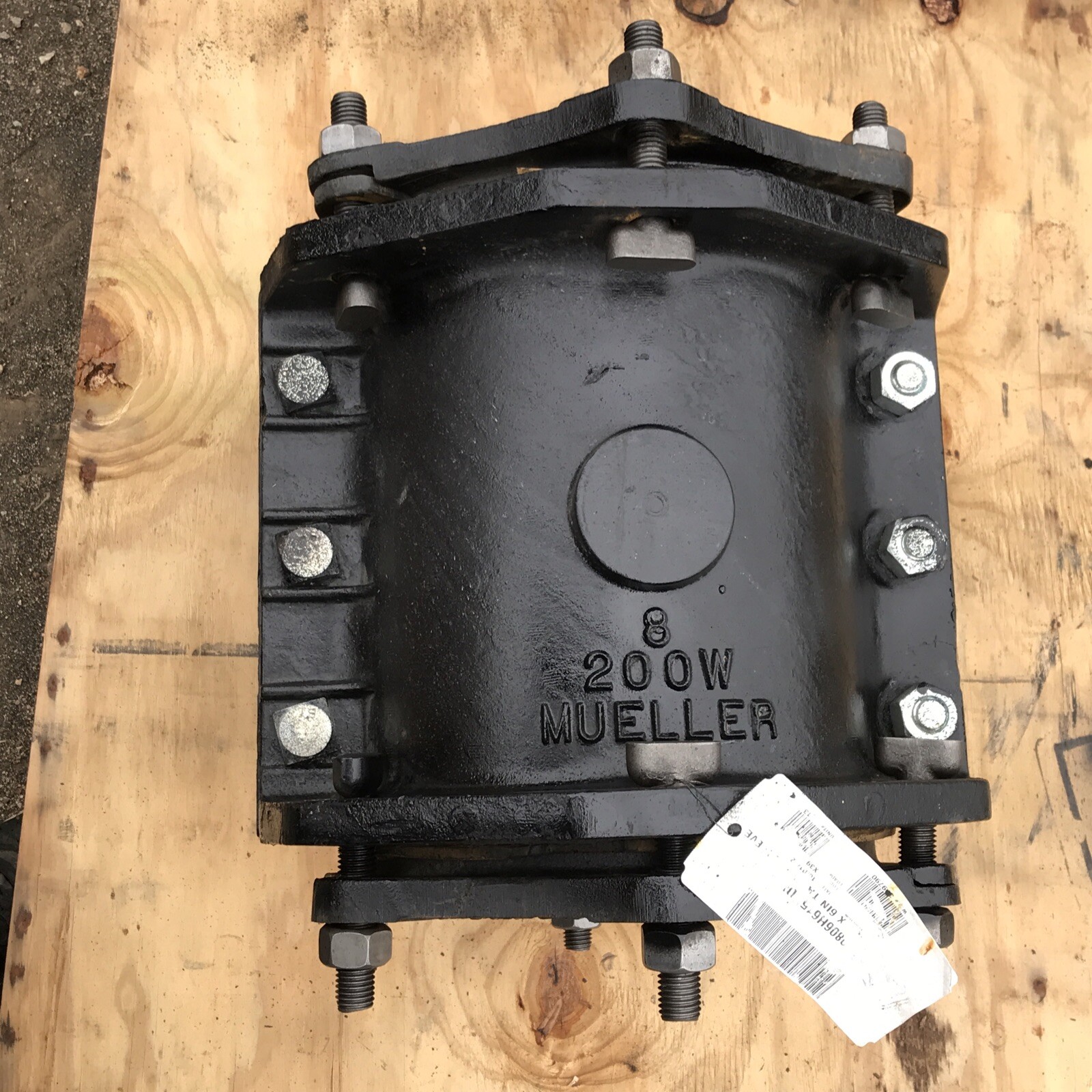 MUELLER H-615 MJ TAPPING SLEEVE 8” x 6” DI mechanical joint 8.99-9.62 ...