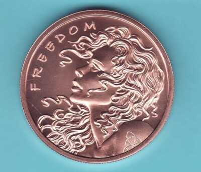 2023 Silver Shield FREEDOM GIRL 1 oz. Copper Round Coin | eBay