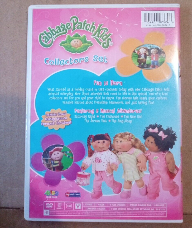 Cabbage Patch Kids- Collectors Set- 5 Episodes DVD 704400073748 | eBay