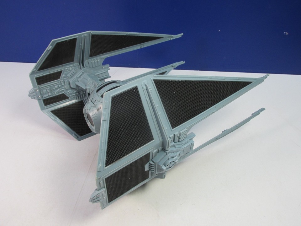 star wars LEGACY COLLECTION TIE INTERCEPTOR FIGHTER VEHICLE hasbro 2009 ...