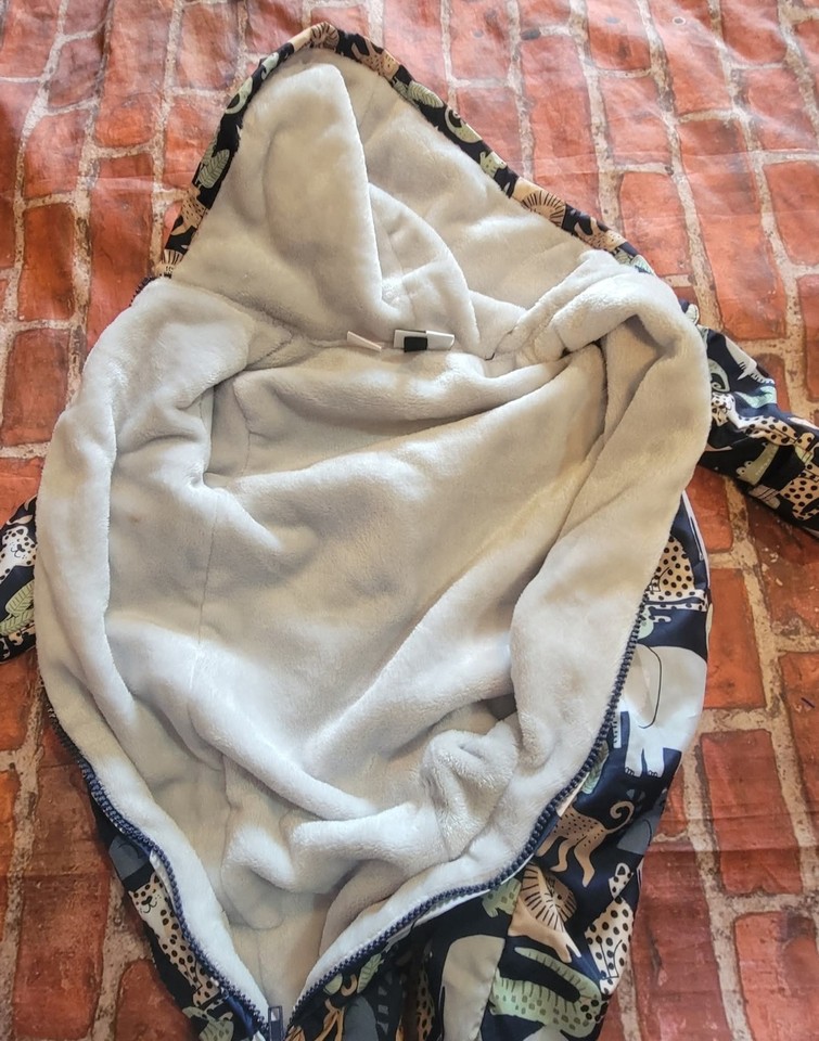 Mick Mack Baby 3-6 Months 3 6 Snowsuit Body Coat Warm Animals Nwt Lined ...