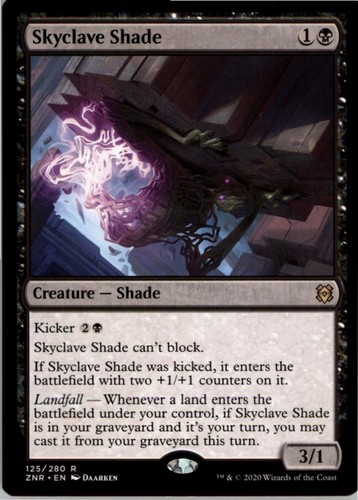 Skyclave Shade R Zendikar Rising 125 NM MTG x1 | eBay