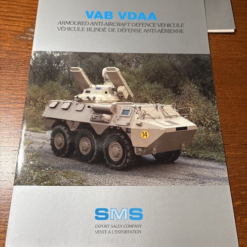 VTG SMS VAB VDAA Armored Anti-Aircraft Defense French Military Vehicle ...