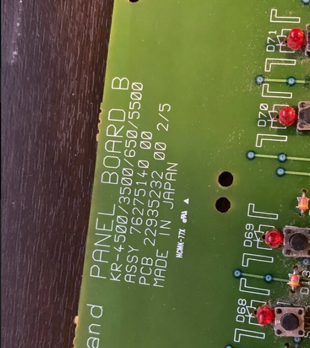 PANEL BOARD B ROLAND KR4500 | eBay