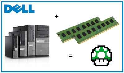 8GB -2x4GB Memory RAM Upgrade Dell OptiPlex 7010 Desktop Mini Tower ...