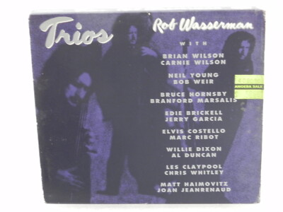 Rob Wasserman Trios CD ~ featuring Jerry Garcia, Bob Weir, Neil Young ...