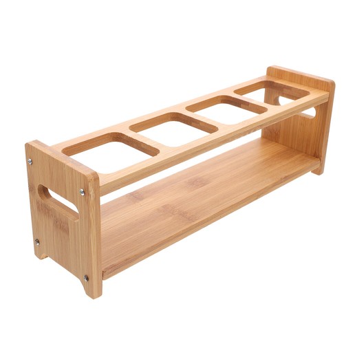 Spice Jar Storage Rack Condiment Bottle Shelf Seasoning Jars Holder | eBay