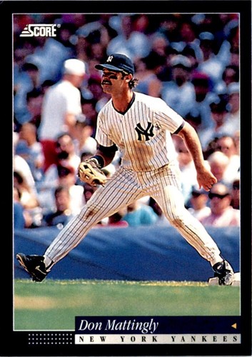 1993 Score Don Mattingly New York Yankees #23 | eBay