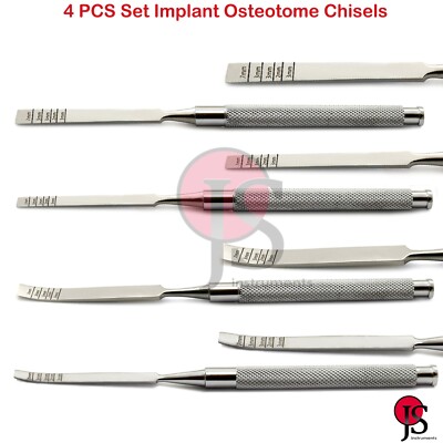 Dental Bone Ridge Chisel Splitting Expanding Chisels Osteotome Implant ...