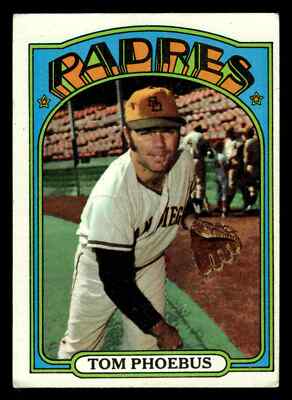 1972 Topps Tom Phoebus #477 - San Diego Padres | eBay