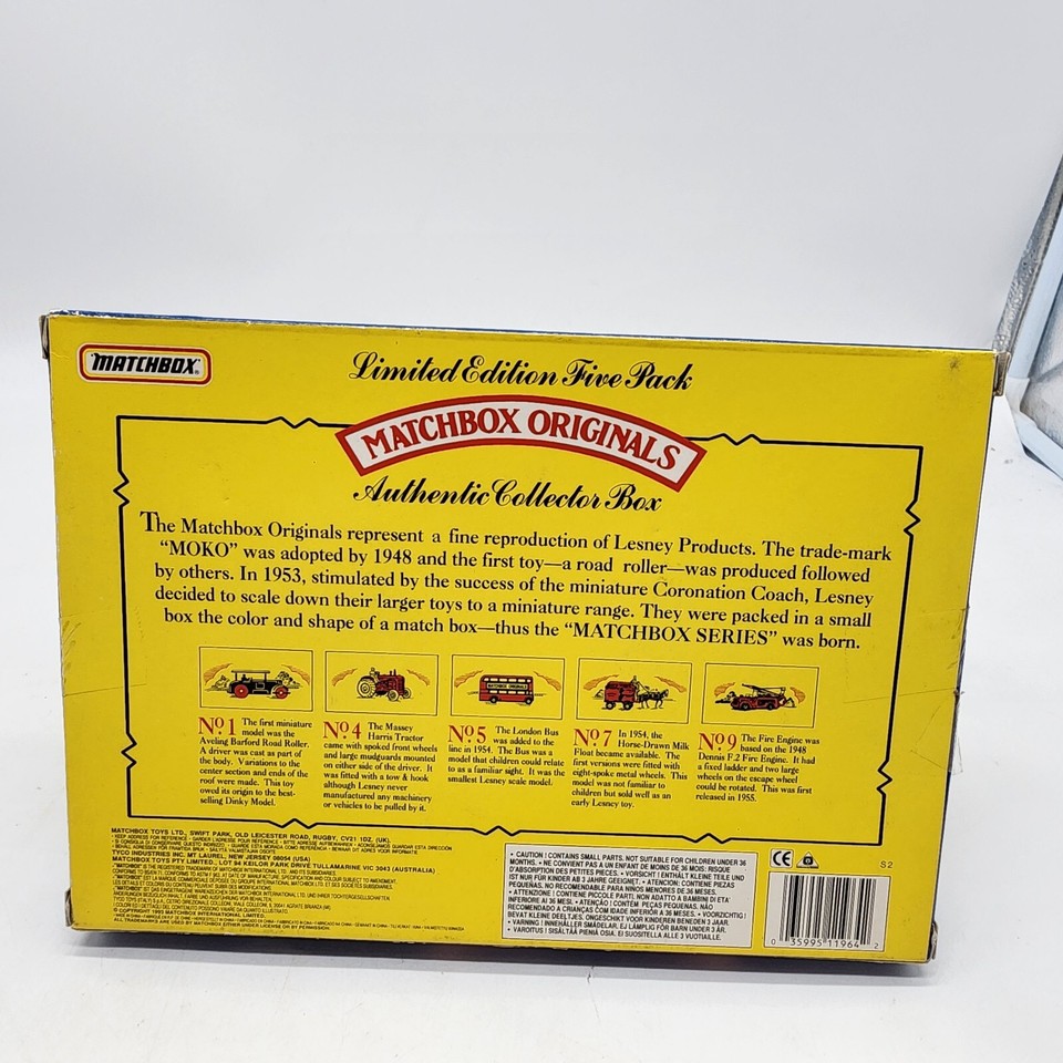 Matchbox 11964 Reproduction Early Matchbox Cars LN/Box New Open Box | eBay