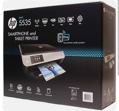 HP Envy 5535 Wireless PRINT SCAN WEB Printer SMARTPHONE & TABLET E ...
