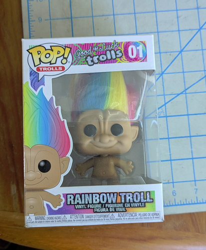Funko Pop! Vinyl Jumbo Rainbow Troll #01 | eBay
