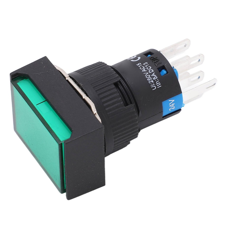 25PCS Illuminated Reset Button Switch Power Push Switch For Industrial ...