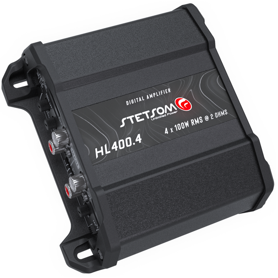 Stetsom HL 400.4 Amplifier 2-ohm 4 Channel 400 Watt RMS Car Audio Amp | eBay