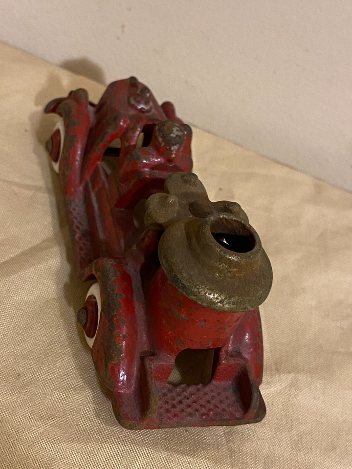 Antique Hubley Cast Iron Steam Pumper Steamer Fire Truck Toy ar-31 | eBay