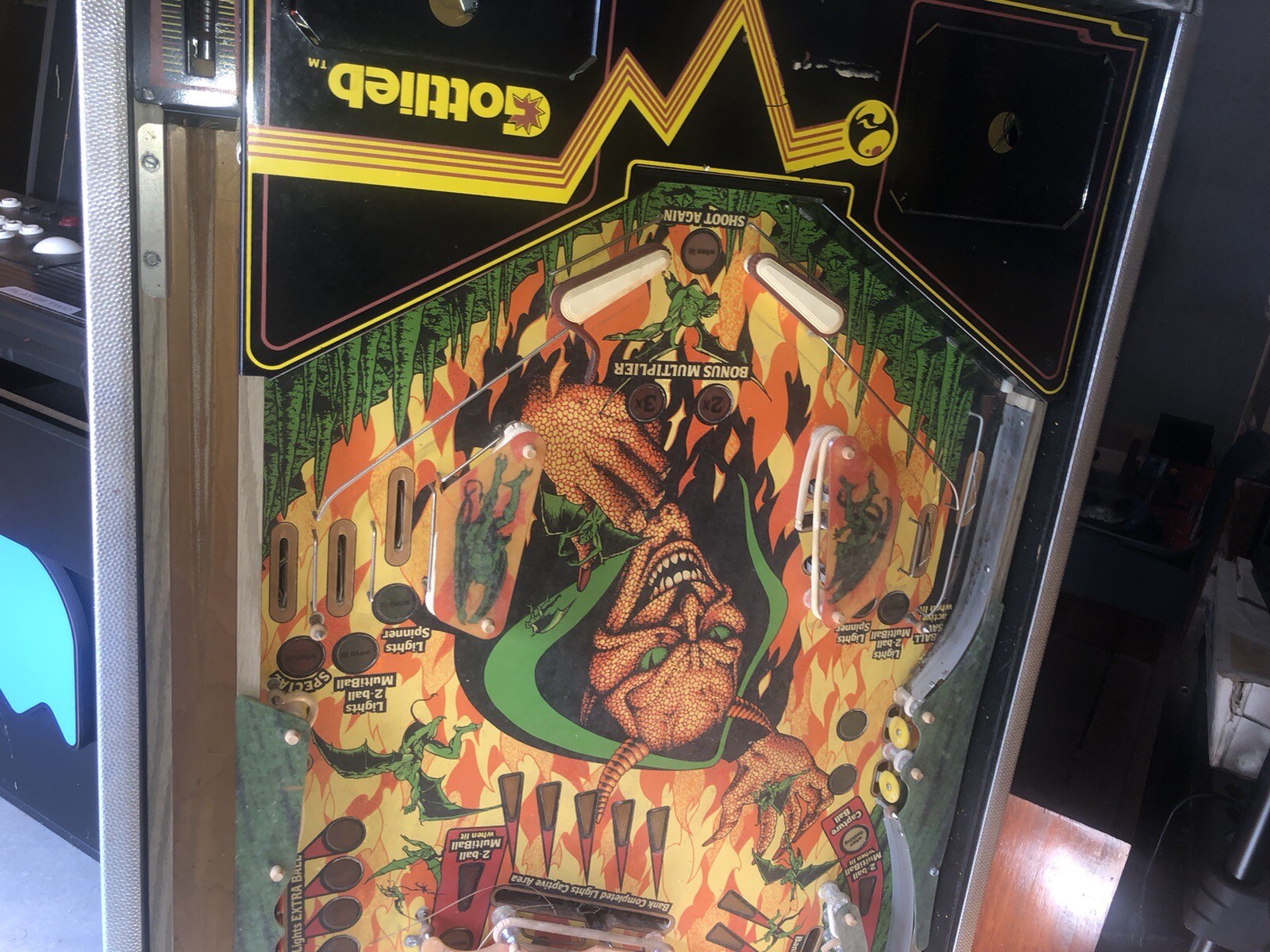 Gottlieb Devils Dare Pinball Machine Project | eBay