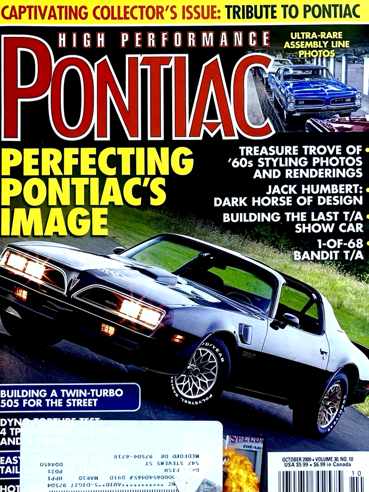 HIGH PERFORMANCE PONTIAC MAGAZINE 2009 SET OF 4 | eBay