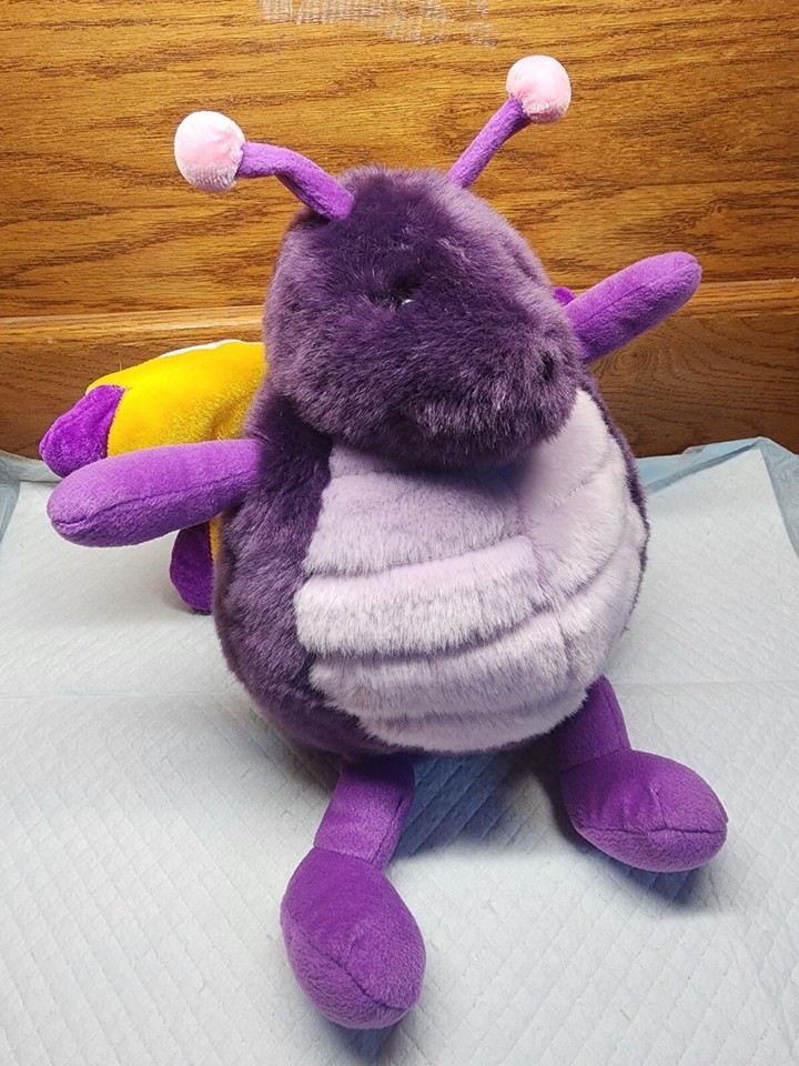 Stuffed Bumble Bee -purple- unipak (L41) | eBay
