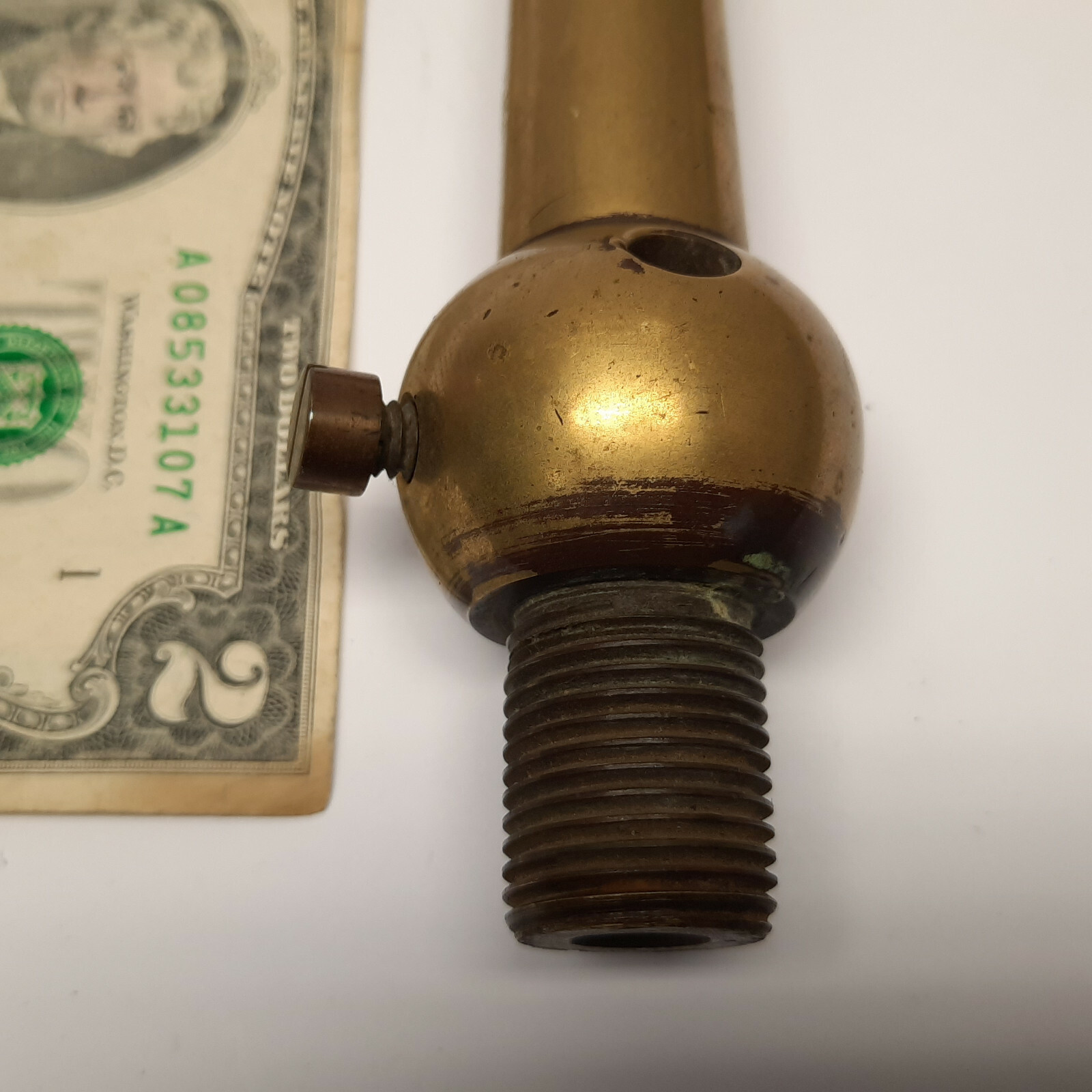 Antique Lightning Rod Finial 7 point (5 miss) Spike topper top bronze ...