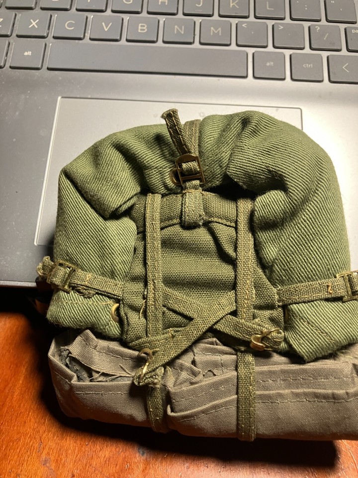 1964-1968 Authentic GI Joe Army Full olive drab backpack | eBay