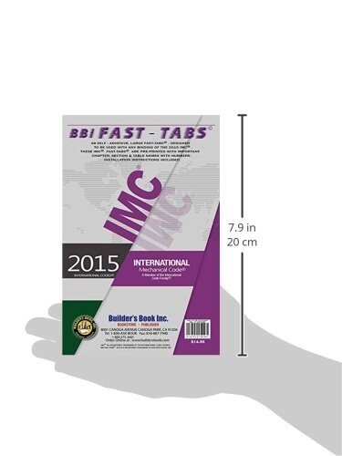 2015 International Mechanical Code Fast-Tabs Pamphlet – August 18, 2014 ...