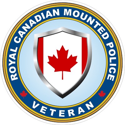 Royal Canadian Mounted Police RCMP Veteran Vet Decals / Stickers | eBay