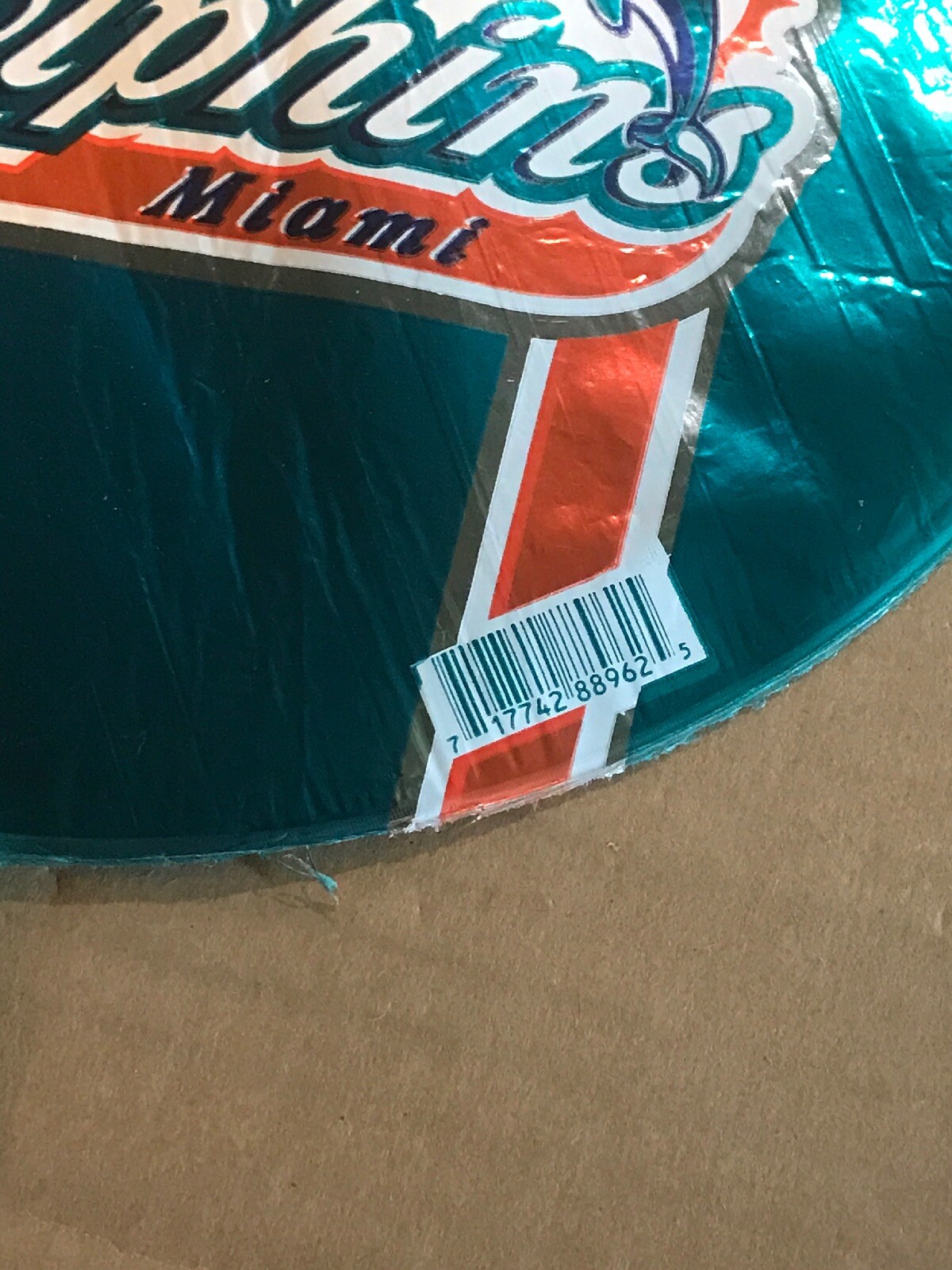 Lot Of 10 Miami Dolphins NFL Football 8”x10” Inflatable Balloons | eBay