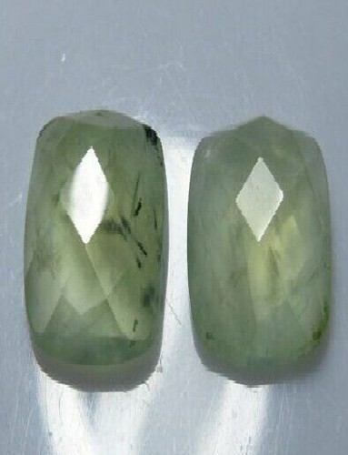Rectangle Rose Cut Natural Prehnite 5x7mm To 10x14mm Calibrated Loose ...