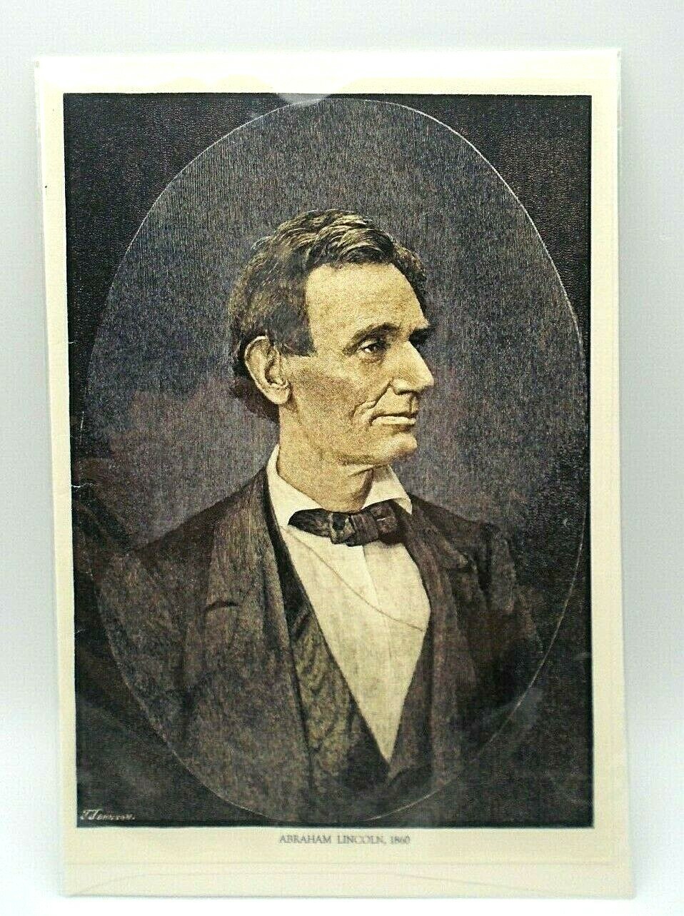Civil War Greeting Cards (8) Abraham Lincoln Robert E. Lee Stonewall ...