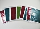 Handmade Christmas Cards Embroidered Star On Paper Modern StringArt Lot ...