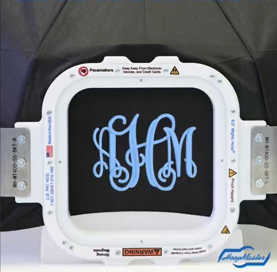 8×9" Mighty Hoop Magnetic Hoops For BAI Commercial Embroidery Machines ...