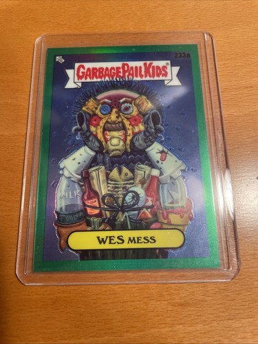 2023 Topps Chrome Garbage Pail Kids Series 6 Wes Mess Green 115/299 ...