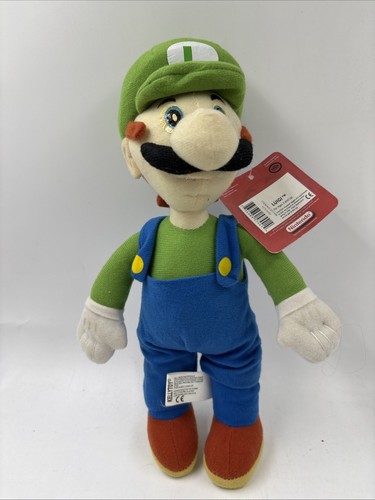 🔥🔥KellyToy Nintendo 2001 Luigi Plush 12”Super Mario Bros RARE WITH TAGS ...