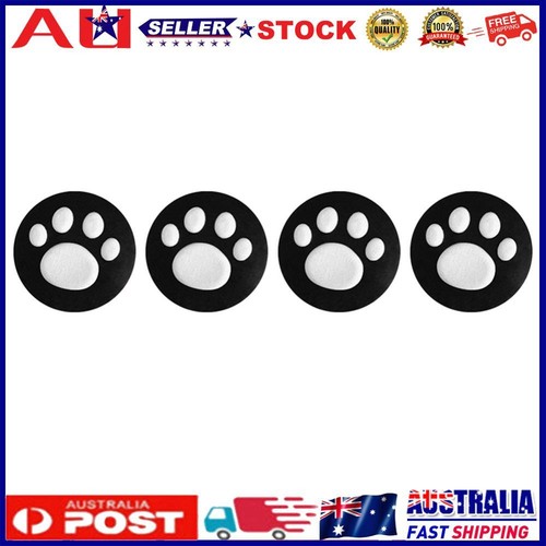4pcs Cat Paw Thumb Grips for PS5 PS4 PS3 Xbox One 360 Controller (White ...