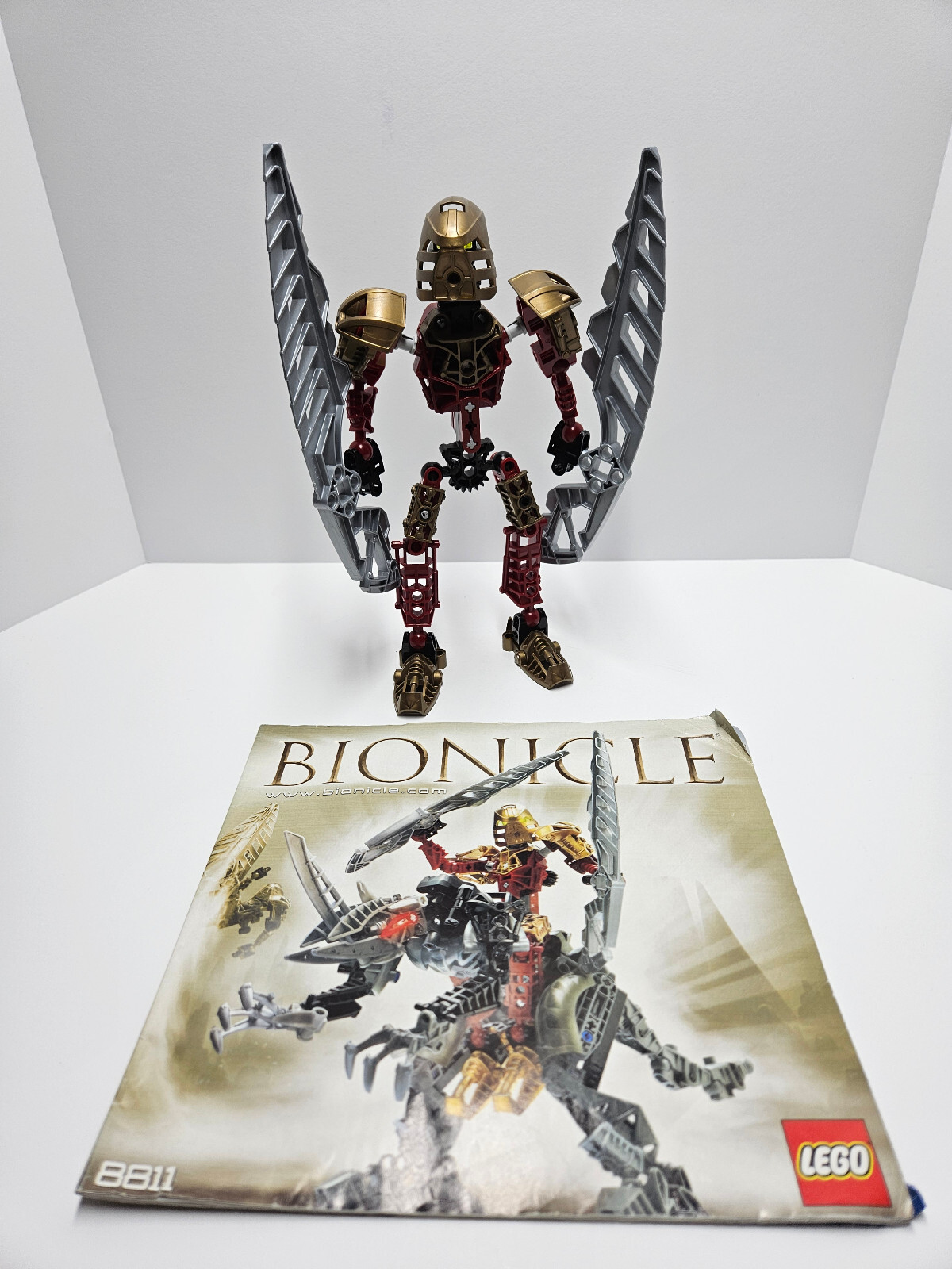 Lego Bionicle Toa Lhikan + Instructions (Lhikan Only) 673419061452 | eBay