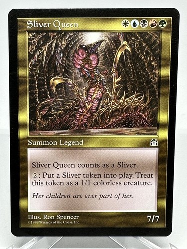 MTG Sliver Queen Stronghold NM-Mint Reserved List ENGLISH Magic The ...