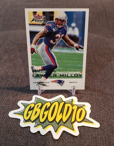 2000 Fleer Focus - Lawyer Milloy #168 Draft Position /206 for sale ...
