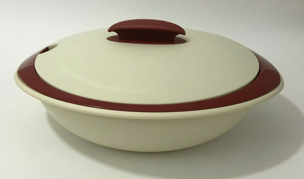 Tupperware Microwave Insulated Heat Serve/Store Bowl 4948B-1,5005A-1 ...