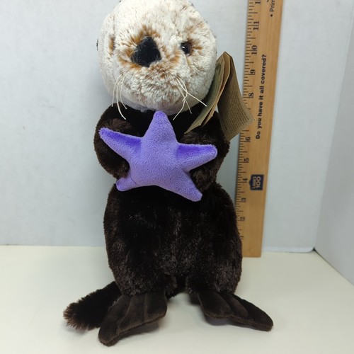 Sea Otter Plush Destination Nation Stuffed Animals Starfish Brown ...