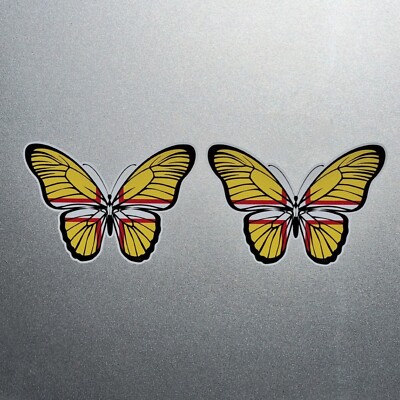 2x Dorset County Flag Pretty Butterfly Vinyl Sticker Decal For Car Van ...