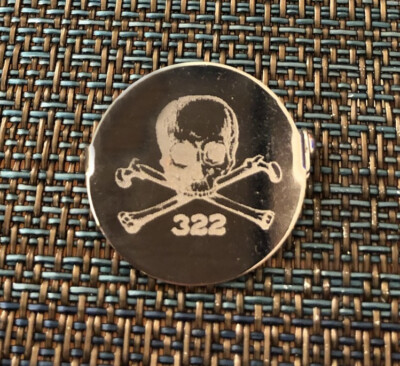 Yale Secret Society Skull & Bones #322 Fraternity Pin | eBay