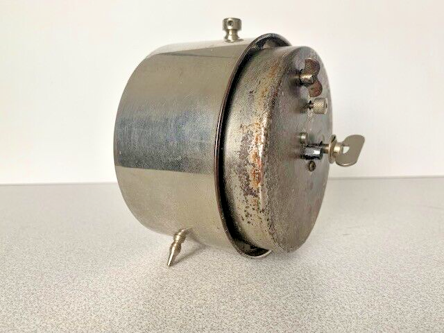 Antique ANSONIA FLASH Key Wind Alarm Clock, c.1900-1920 - WORKING | eBay