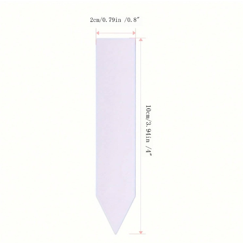 100-300 White Plastic Plant Labels Sticks Waterproof Garden Markers ...