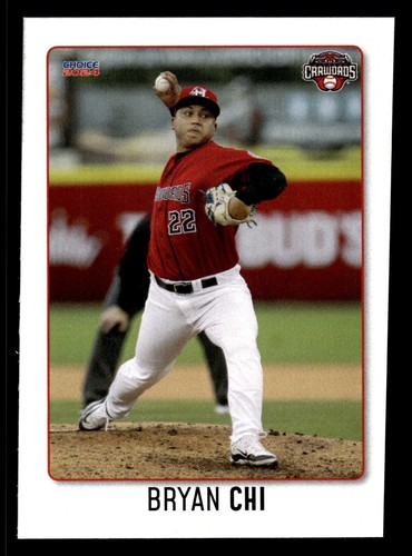 Bryan Chi 2024 Choice Hickory Crawdads (Series Two) #NNO Hickory ...