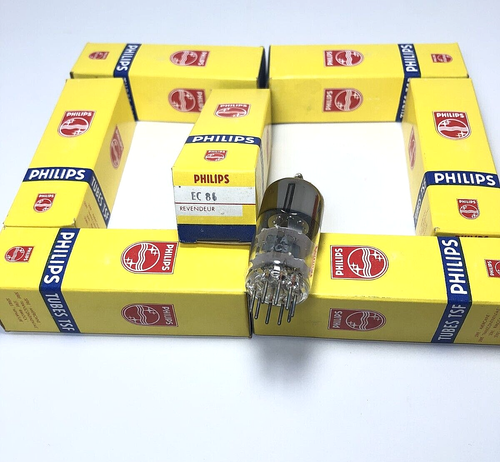 Lot of 7x Philips EC86 Vacuum Tubes NOS/NIB – Made in Holland – Rare ...