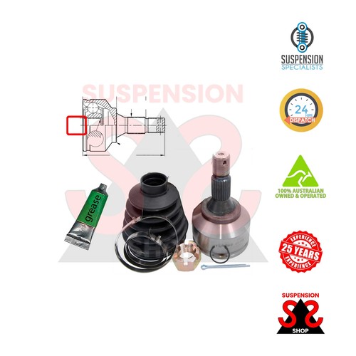 Front Axle Cv Joint Kit, Drive Shaft Suit CITROEN C3 1.4 i C3 I (FC ...