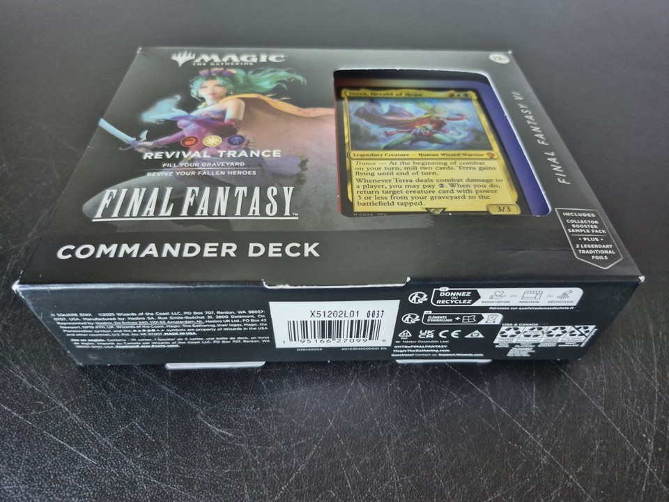 Magic The Gathering Final Fantasy Terra Commander Deck New Sealed | eBay